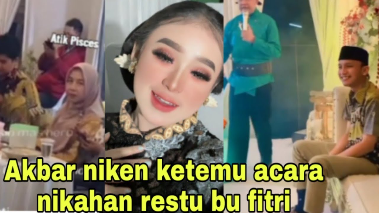 TERBARU NIKEN SALINDRY N4NGIS DAPAT RESTU BU FITRI DEN AKBAR NIKAH - YouTube