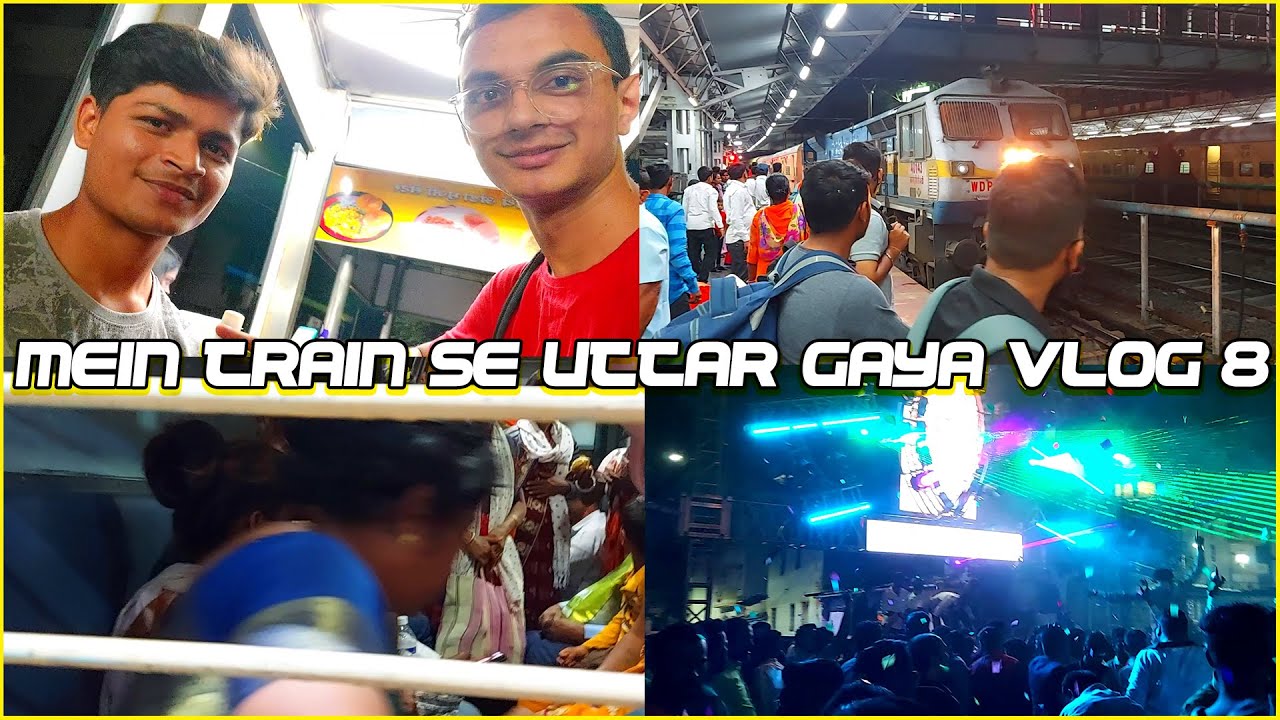 DHULE train se uttar gaya me VLOG#8 - YouTube