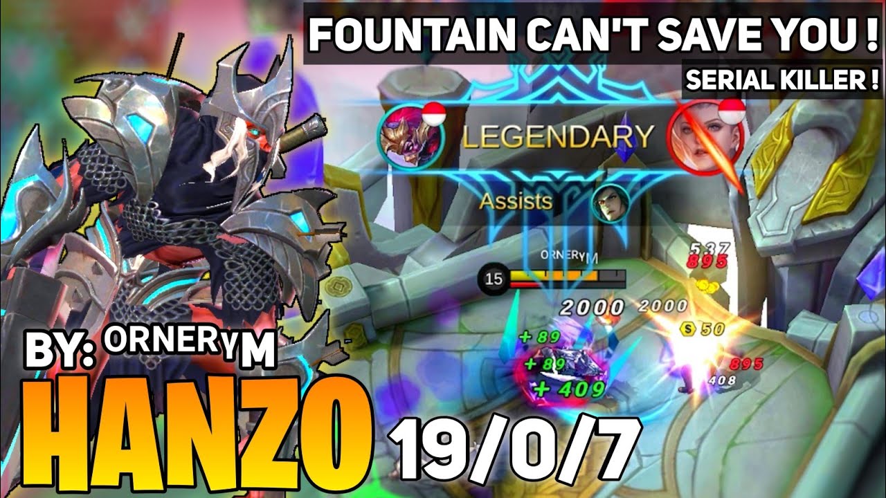 19 KILL Hanzo Serial Killer [ Top 4 Global Hanzo ] By ᴼᴿᴺᴱᴿᵞM - Mobile ...