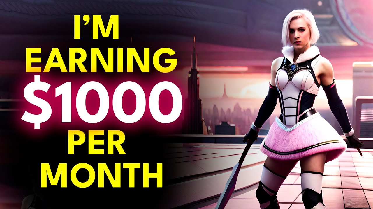 How I Make $1000 Per Month (Using Only AI) - YouTube
