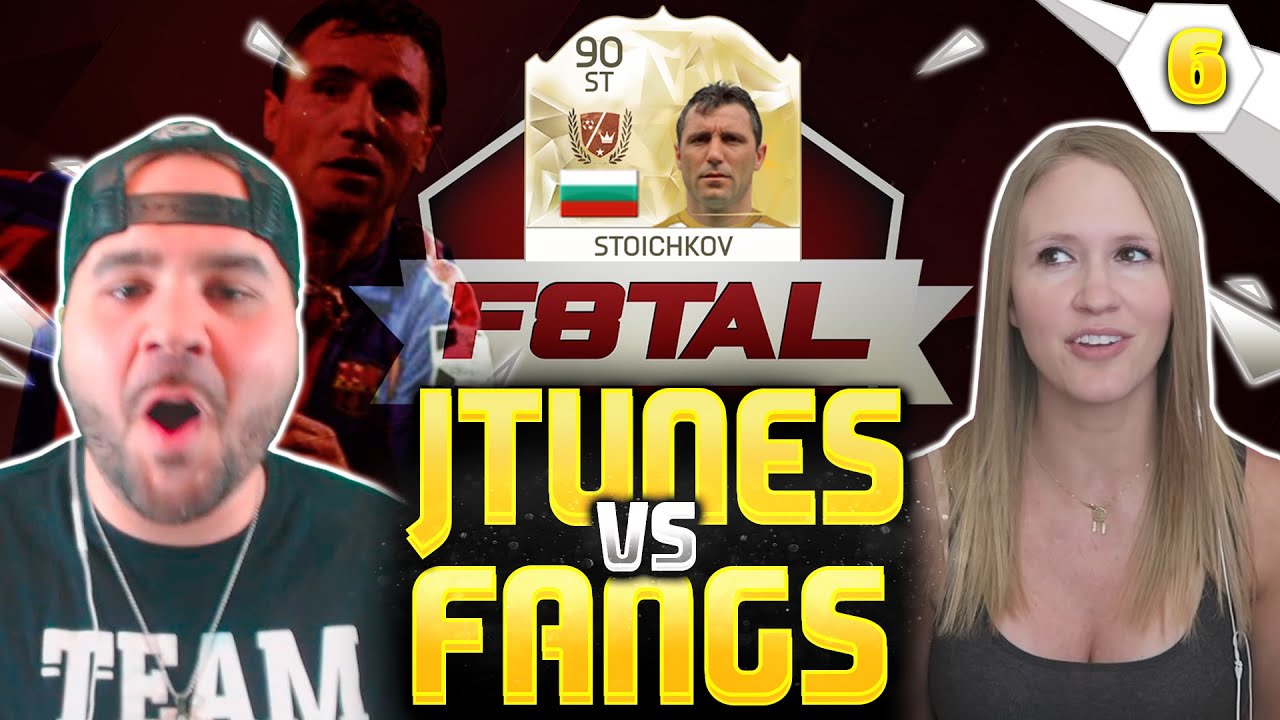 JTUNES Vs FANGS! F8TAL STOICHKOV LEGENDS! | FIFA 16 #6 - YouTube