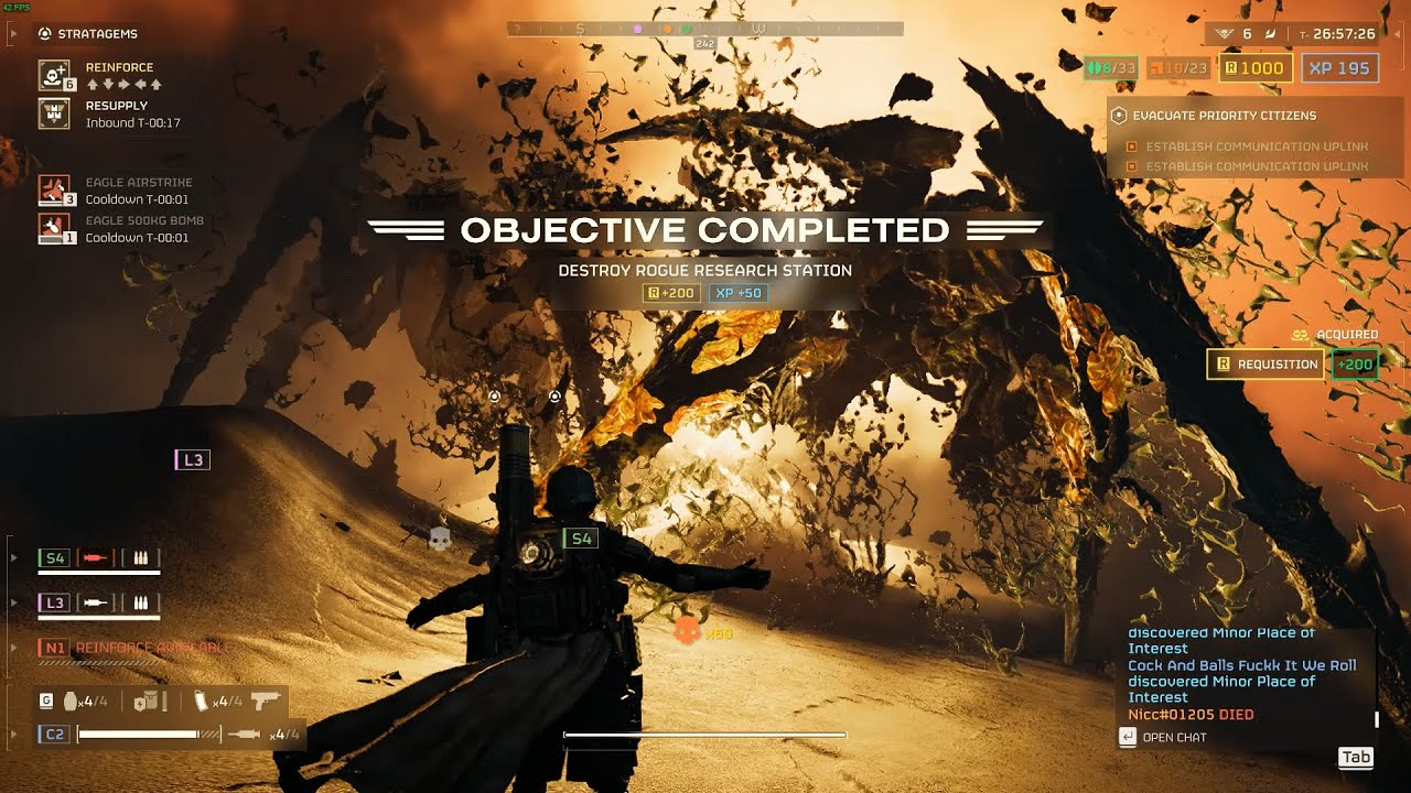 Helldivers 2- EXPLOOOSION 500kg + hellbomb - YouTube