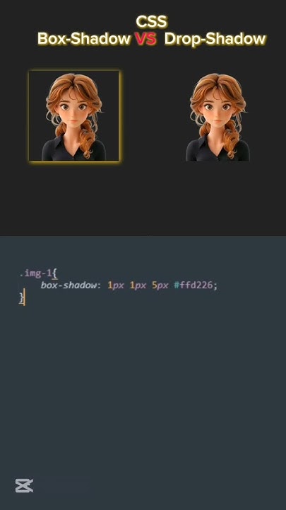 CSS BOX-SHADOW VS DROP-SHADOW #coding #html #boxshadow #dropshadow #cssanimations #cssanimation ...