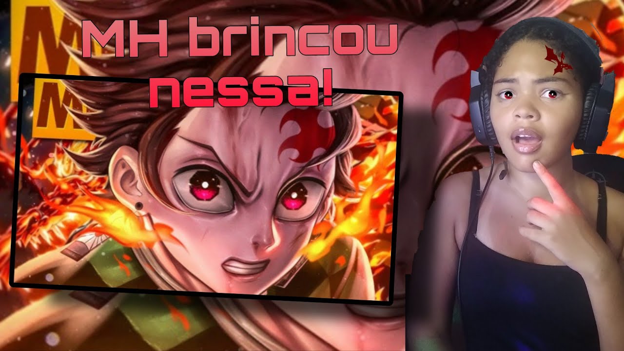 Vibe Tanjiro 🟢 (Demon Slayer) Prod. Sidney | MHRAP [GOIABINHA REACT ...