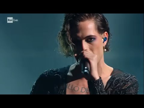 Maneskin Zitti e Buoni Sanremo 2021 - Orchestrated and Conducted by Enrico Melozzi - 2nd performance