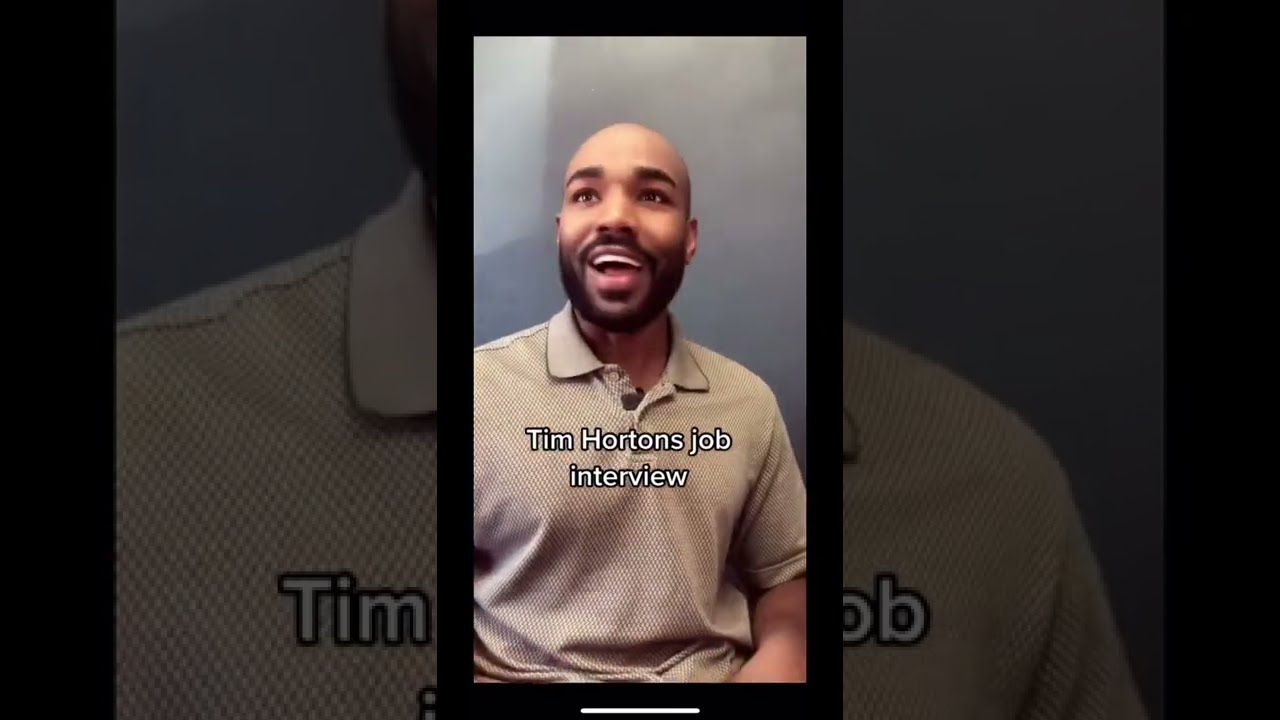 Tim Hortons job interview #shorts - YouTube