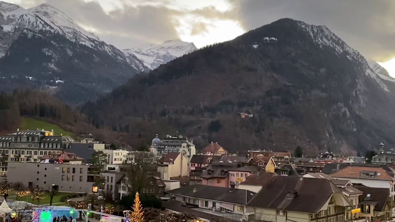 Interlaken / 25 dec.2019 — انترلاكن / ديسمبر ٢٠١٩ - YouTube