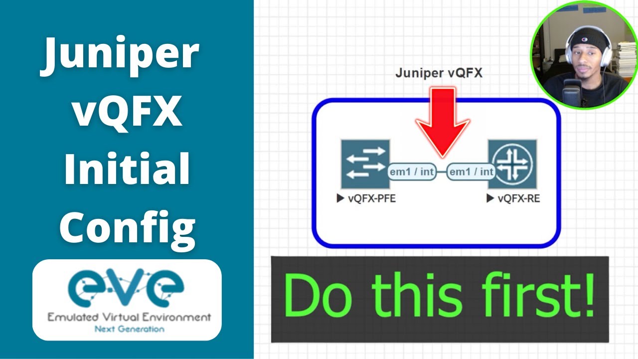 Dont Forget To Do This Juniper Vqfx Initial Config Youtube