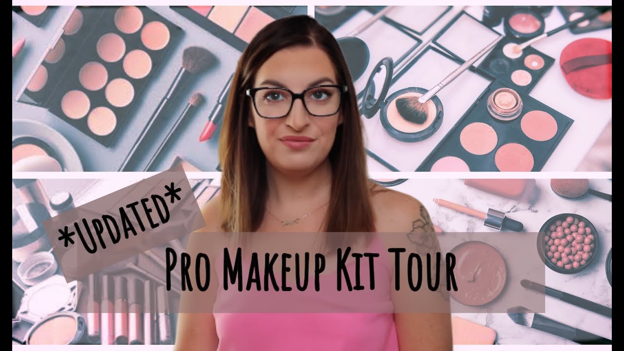 Updated Professional Makeup Kit Tour | What is in my Freelance Kit ...