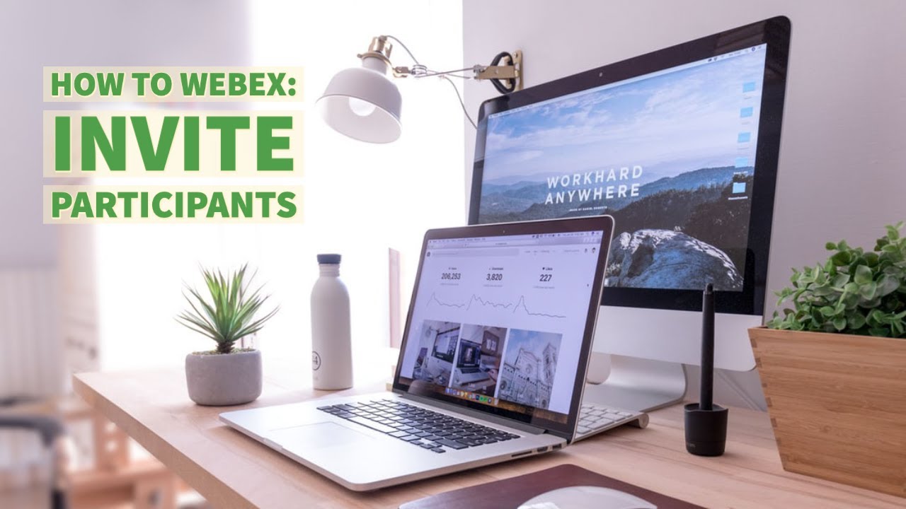 How to Invite Participants with Webex - YouTube