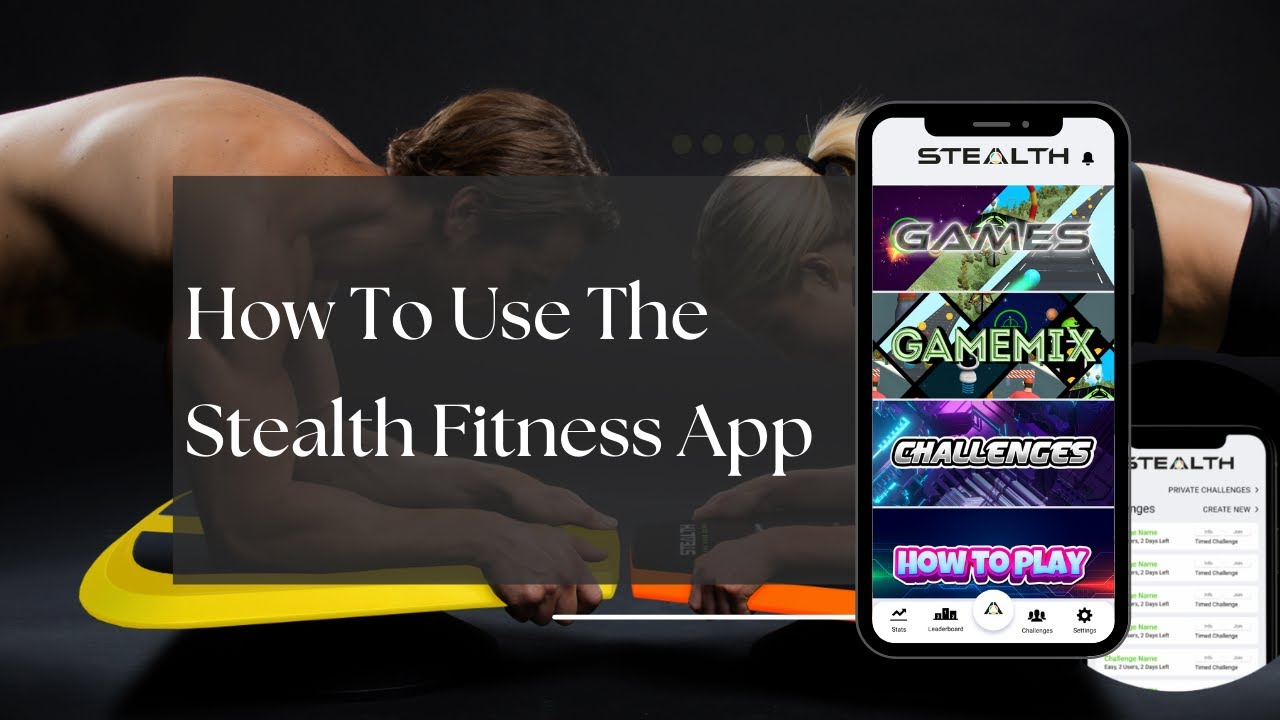 How To Use The Stealth Fitness App - YouTube