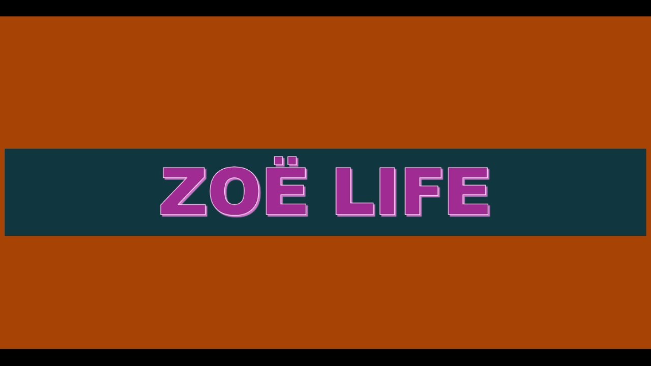 BIBLE STUDY: ZOË LIFE - YouTube