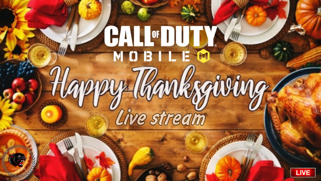 Happy Thanksgiving Stream | Call of Duty: Mobile | @JWM810 - YouTube
