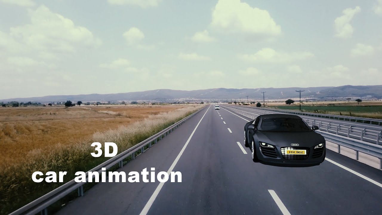 3D car animation - YouTube