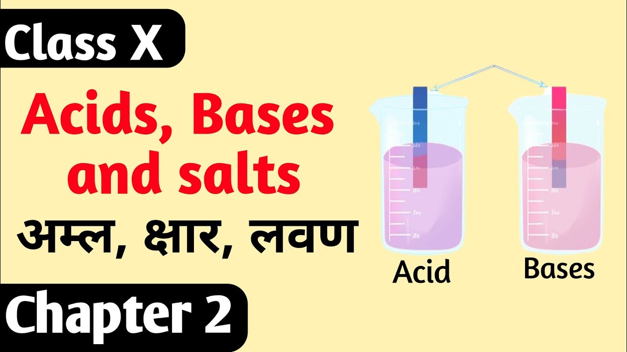 class-10 Acids, Base and Salts || Chapter 2 ||Science || Imp Reactions ...