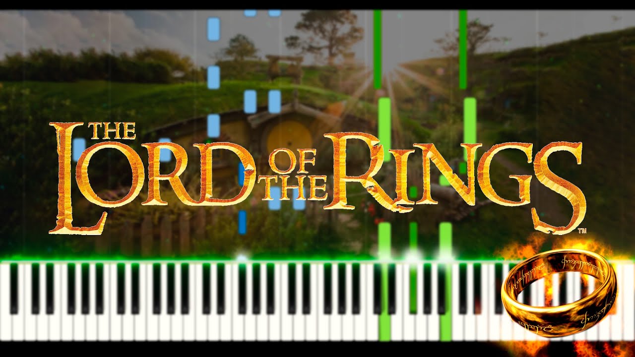 LOTR - Concerning Hobbits Piano Cover [FREE MIDI] - YouTube