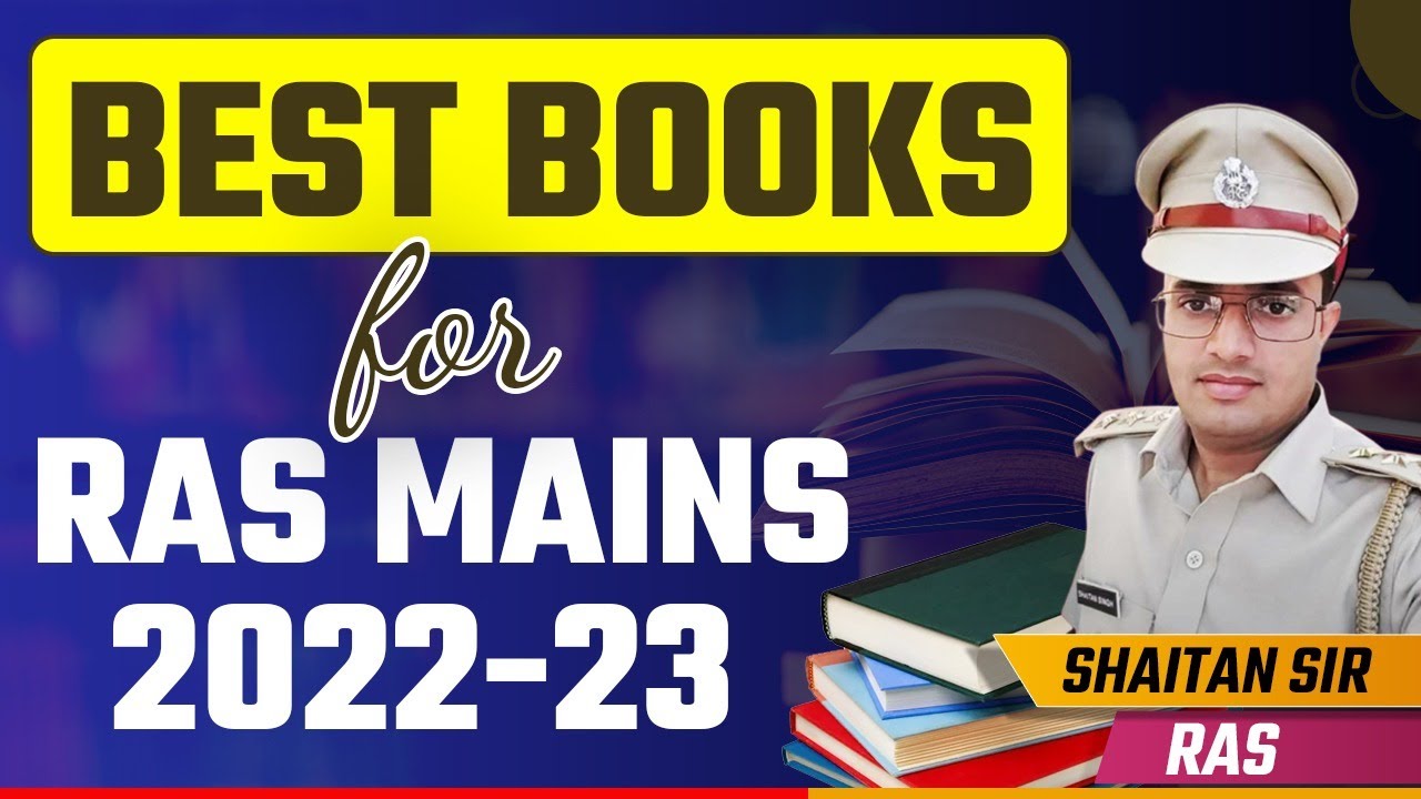 Best Books for RAS Mains with Shaitan Sir | Booklist for RAS | Class24 ...