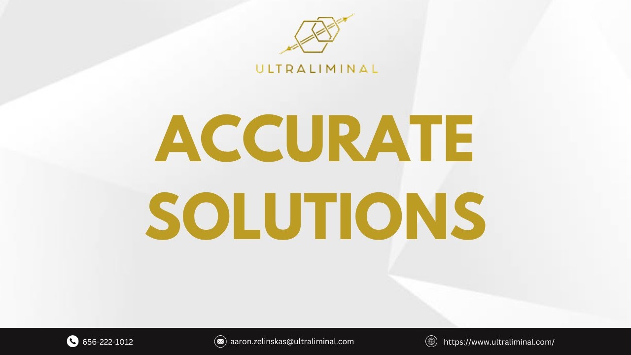 Accurate Solutions - YouTube