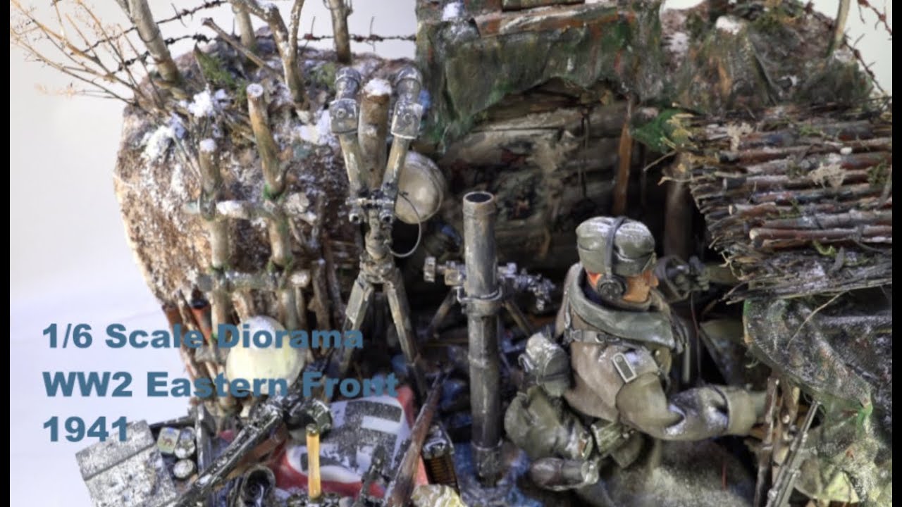 WW2 Eastern Front 1941 1/6 Scale Diorama - YouTube
