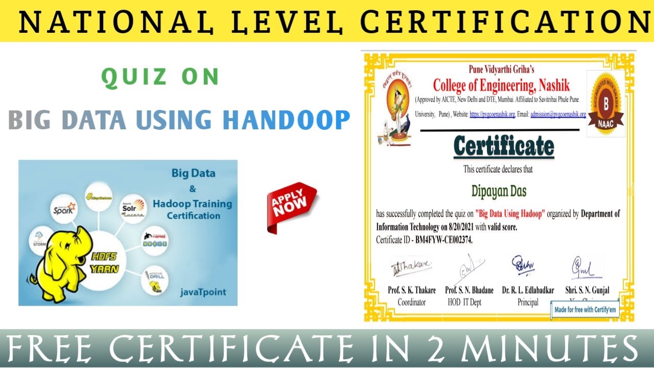 Quiz On Big Data Using Hadoop Data Analysis Using Hadoop Data quiz-on-big-data-using-hadoop-data-analysis-using-hadoop-data