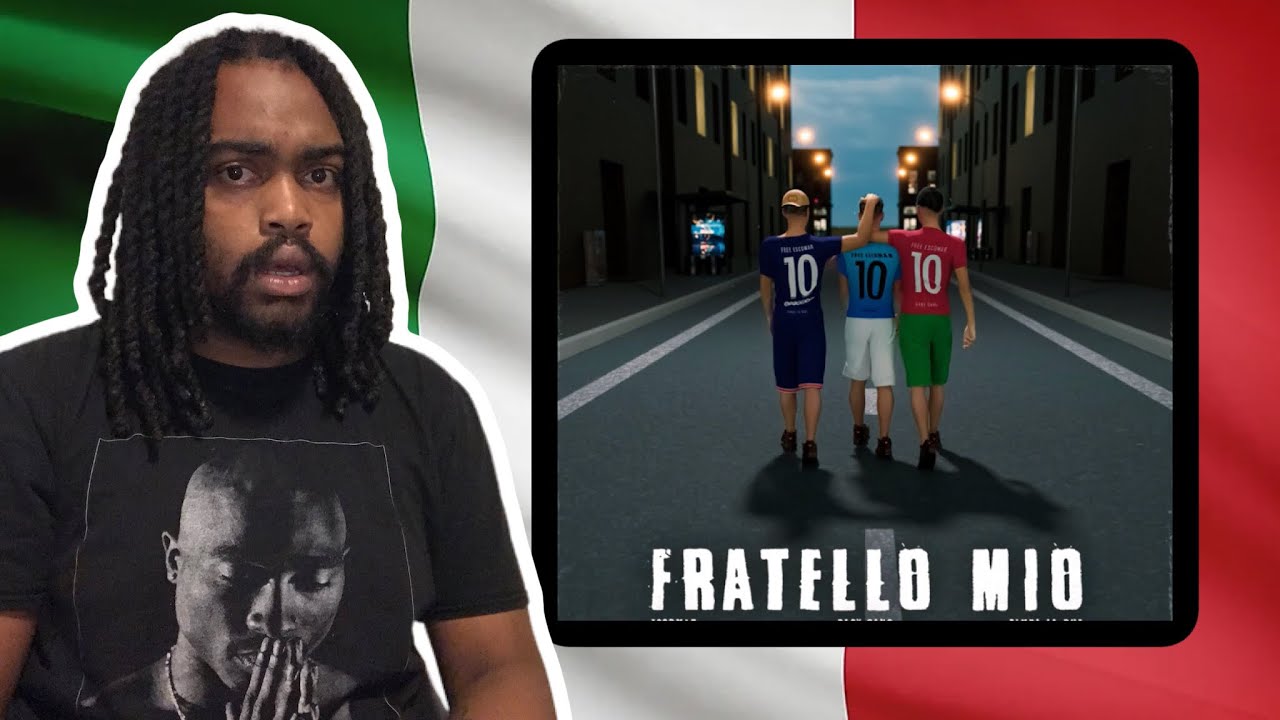 ITALIAN RAP REACTION ESCOMAR , BABY GANG , SIMBA LA RUE - FRATELLO MIO ...