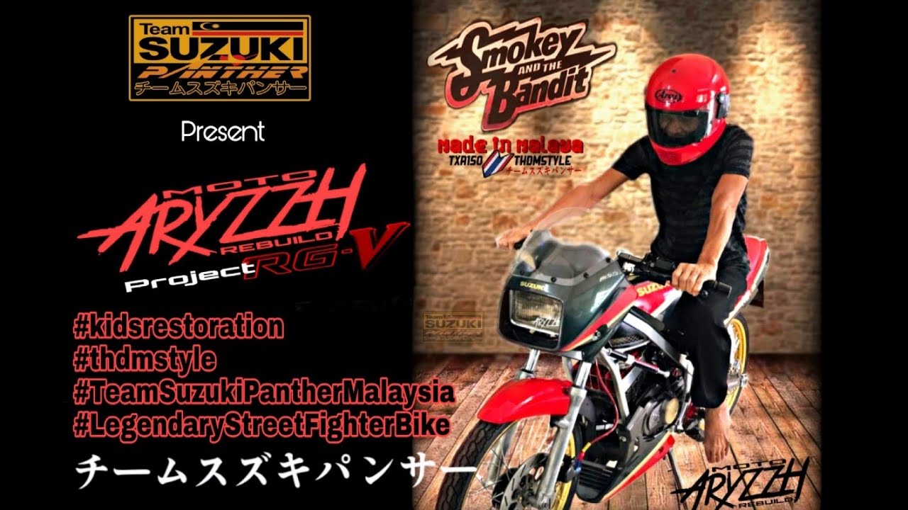 Suzuki TXR150 Convert to RGV150 THDMstyle from #motoaryzzhrebuild - YouTube