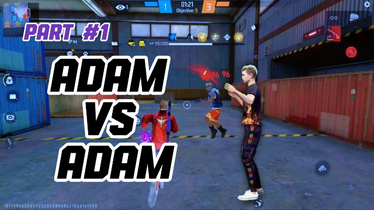 Pwerful adam vs adam ! @Gaming By Arifull - YouTube