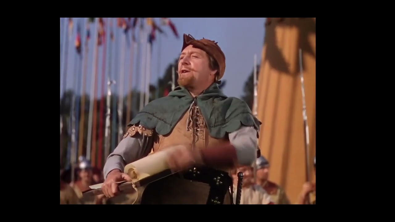 Robin Hood (1938)- Archery Tournament and Capture! - YouTube