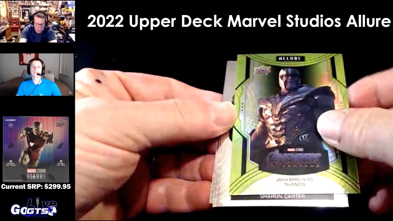 Box Break | 2022 Upper Deck Marvel Studios Allure - YouTube