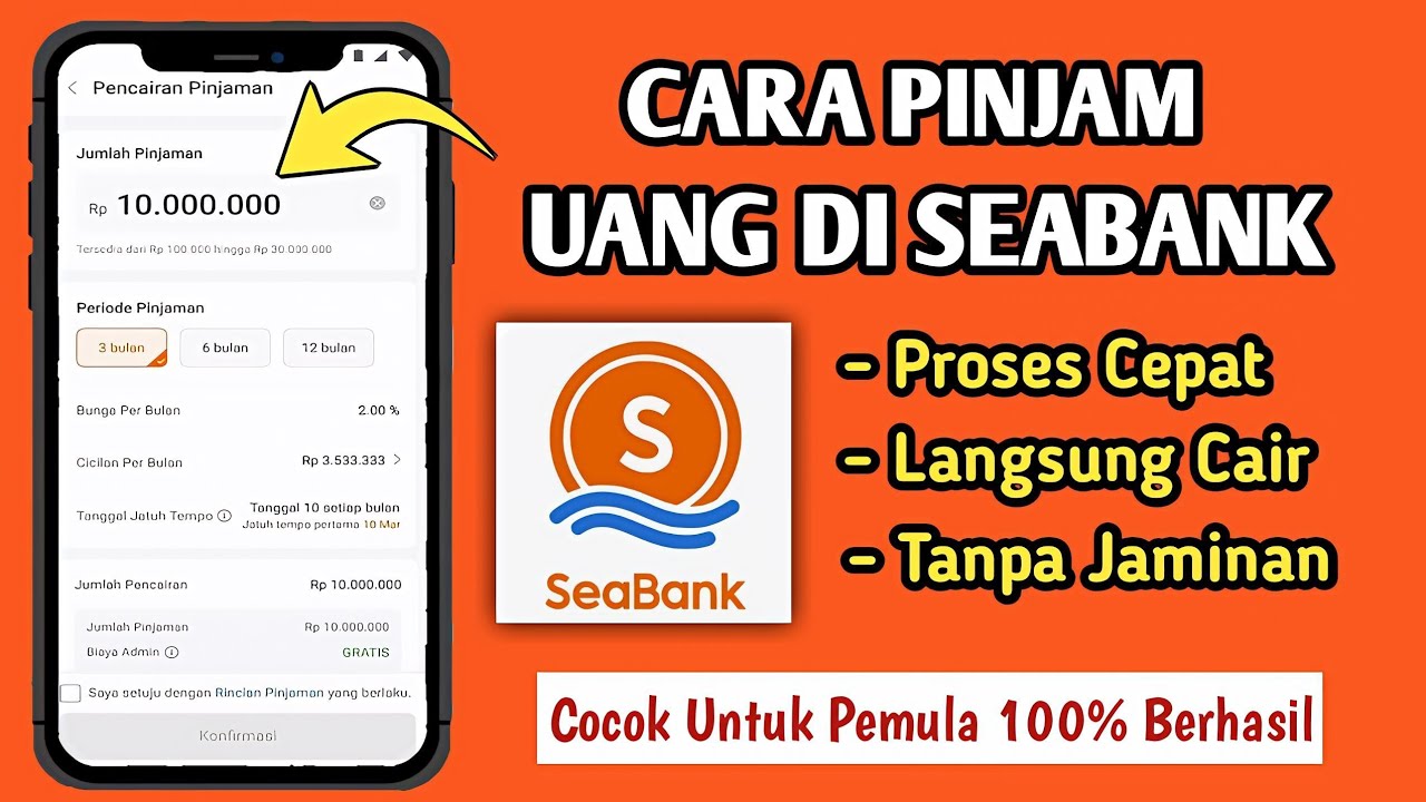 Cara Pinjam di Seabank | Cara Pinjam Uang di Seabank Pengguna Baru ...