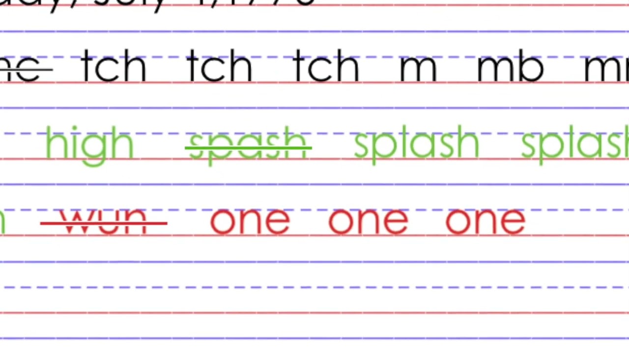 Red Words Non Phonetic Words YouTube Red Words Non Phonetic Words YouTube
