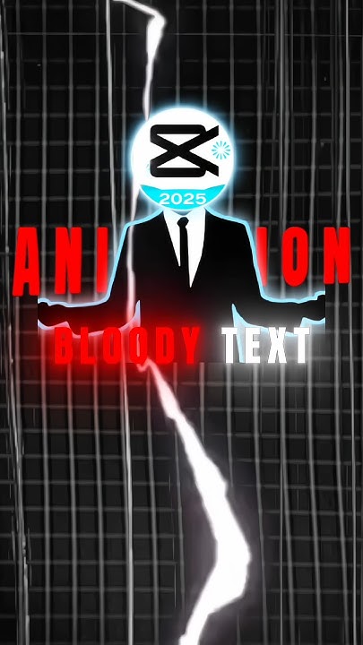 Text Animation Tutorial 💀 Capcut video editing #shorts #tutorial - YouTube