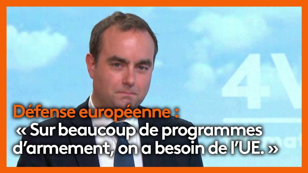 Les 4 vérités - Sébastien Lecornu revient sur "l'Europe de la défense ...