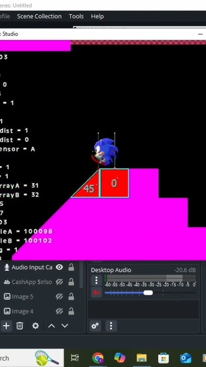 Gamemaker sonic game - YouTube