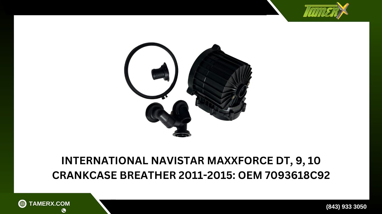 3864 7093618C92 International Navistar MaxxForce DT, 9, 10 Crankcase ...