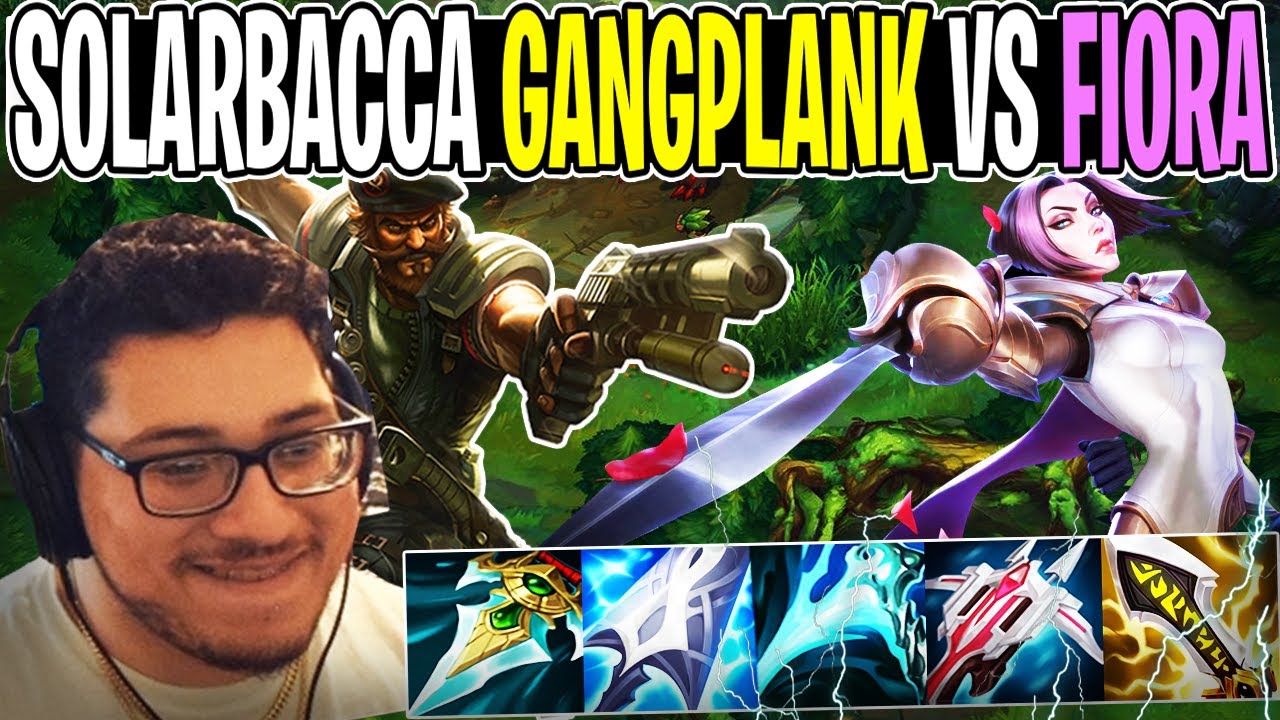 Solarbacca Gangplank Vs Fiora Masters Youtube