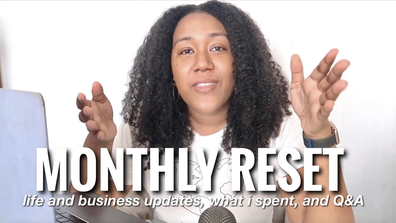 I QUIT MY JOB - Life, Business, & Budget Update + Q&A | Monthly Money ...