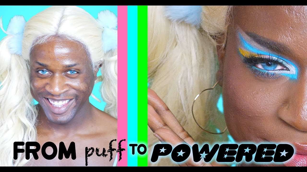 POWERPUFF MAKEUP PART 1: BUBBLES - YouTube