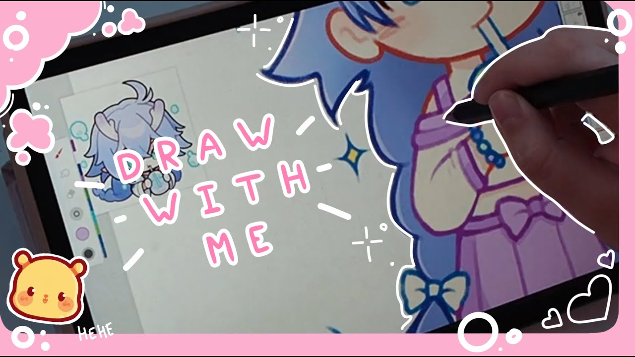 DRAW WITH ME (рисую и болтаю о всяком) - YouTube