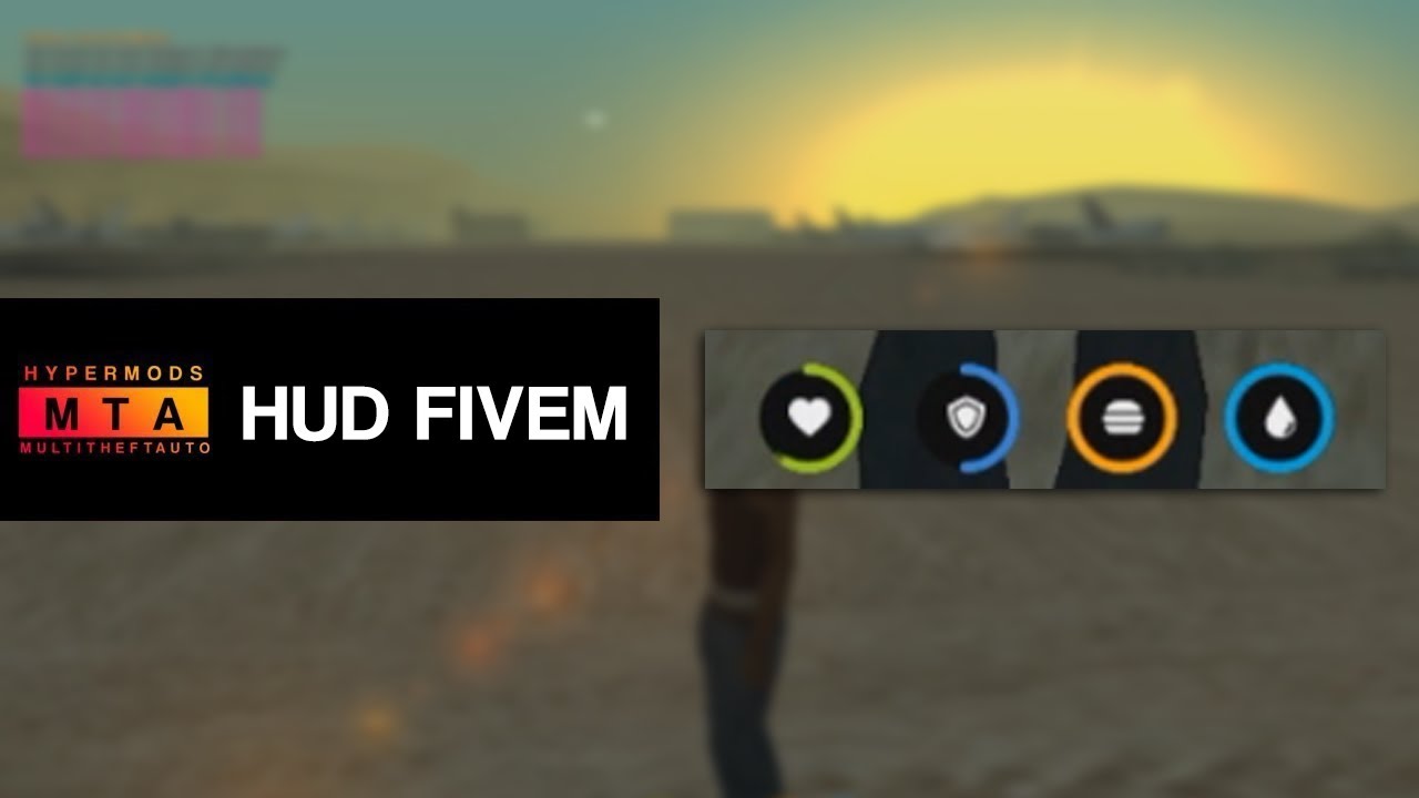 NOVA HUD FIVEM COM SISTEMA DE FOME E SEDE (DOWNLOAD FREE) | HYPERMODS ...