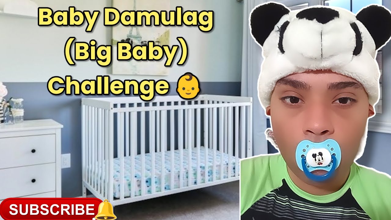Baby Damulag Challenge: A big baby for one day *comedy* 😀🍼 - YouTube