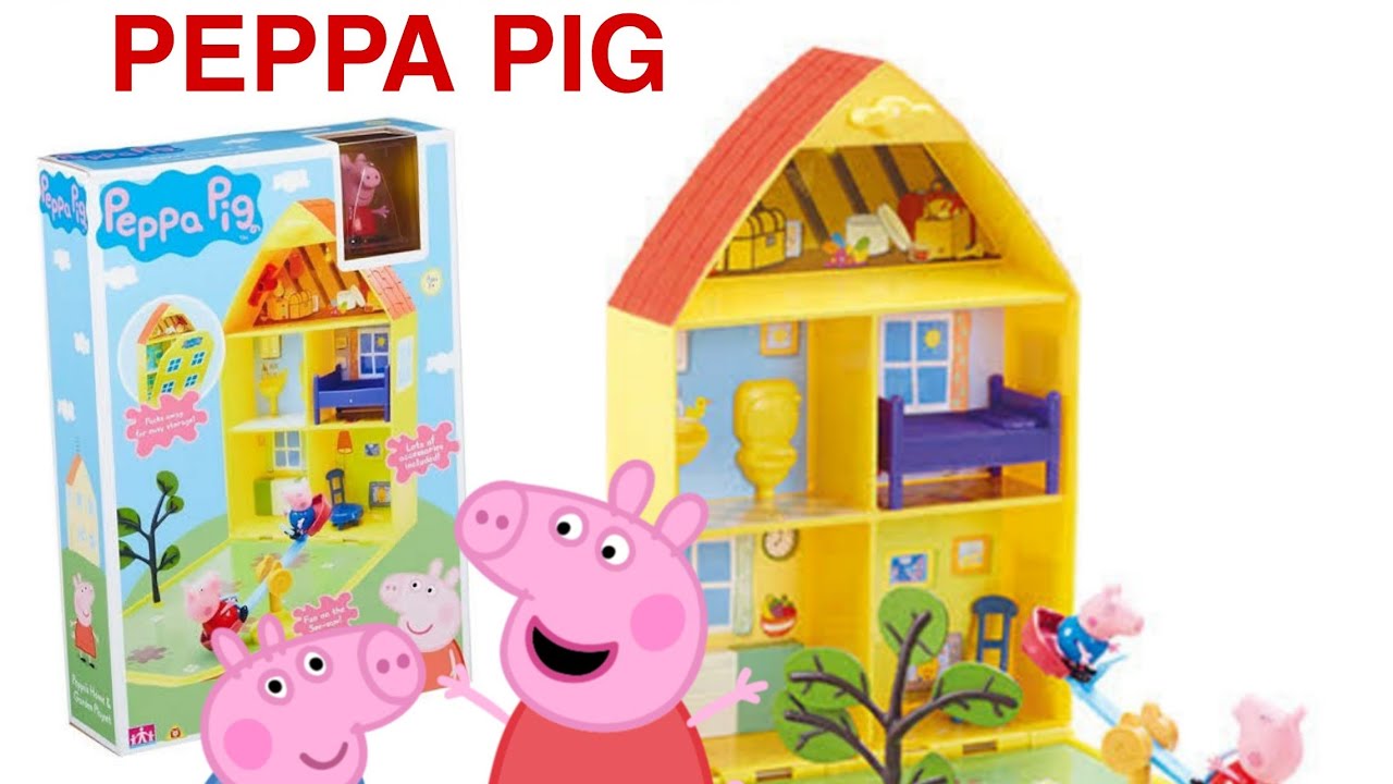 PEPPA PIG E JORGE PIG | A CASA NOVA DA FAMILIA PIG !!! - YouTube