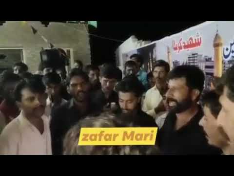 Abid tedi Bhin sakina /Noha by Zafar Mari /at Haydar abad 2019