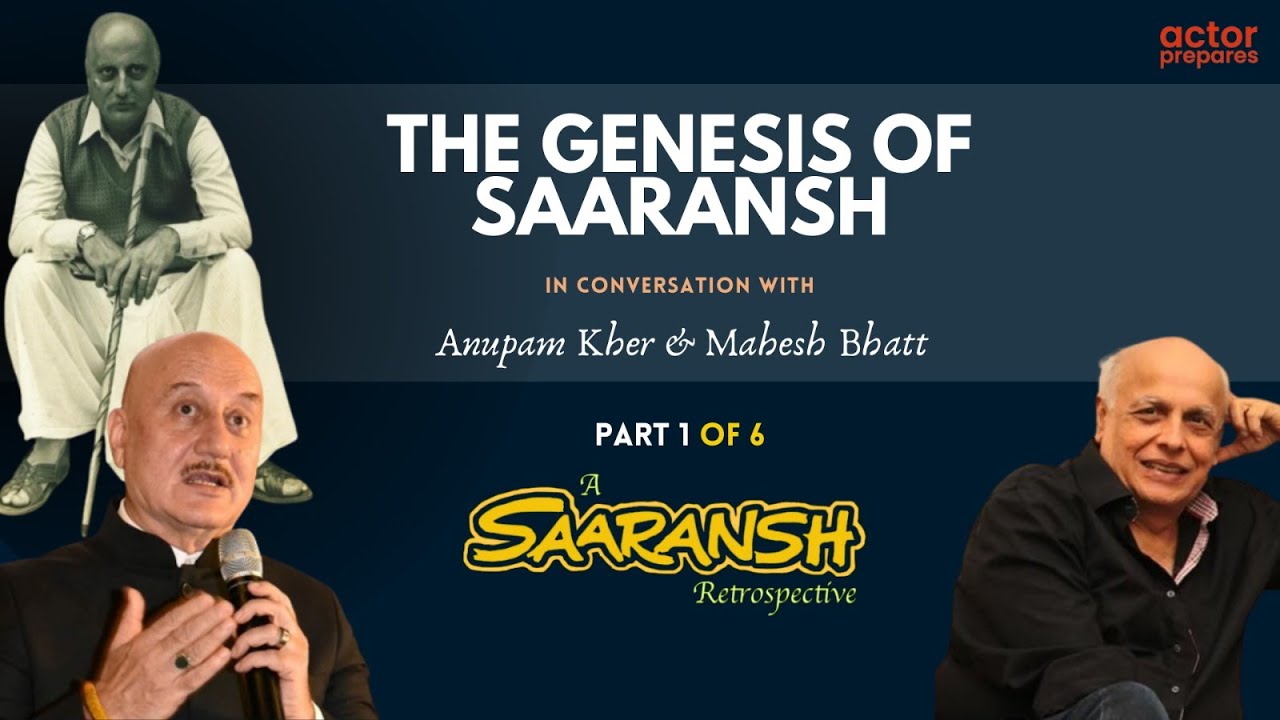 The Genesis of Saaransh (part 1) - YouTube