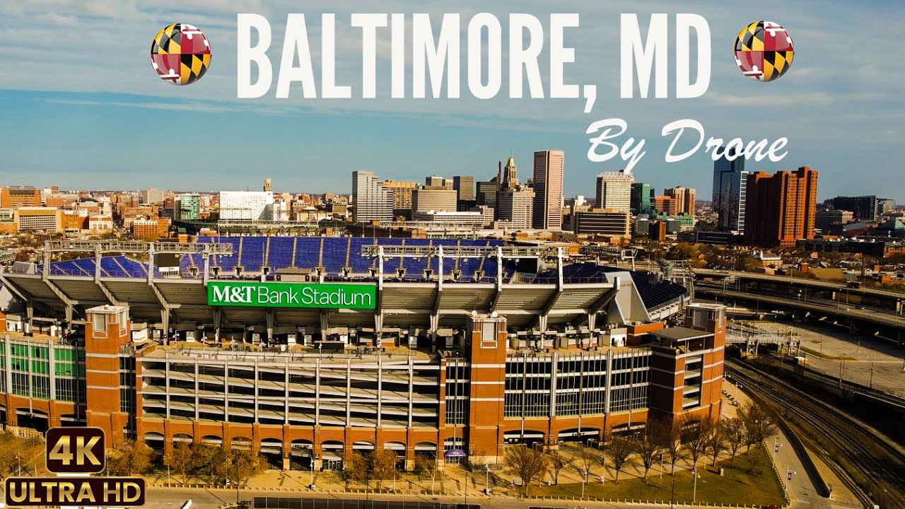4K Drone Video | Baltimore, Maryland - YouTube