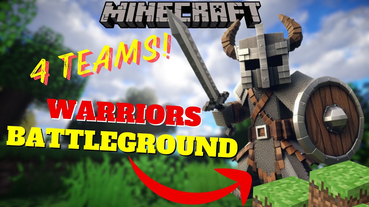 Minecraft Warriors Battleground | 4 Teams, 1 Winner - YouTube