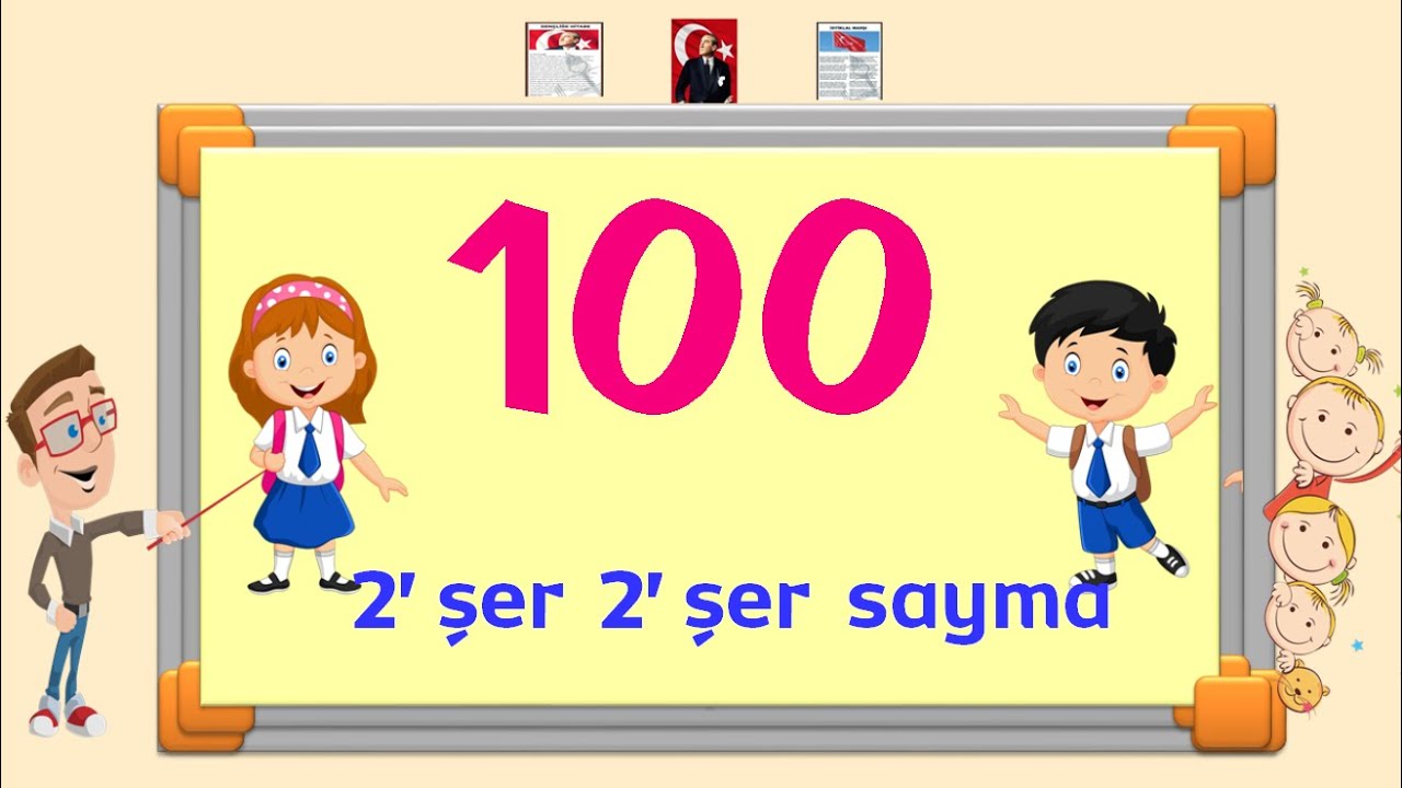 2 şerli ritmik sayma 100 e kadar - YouTube