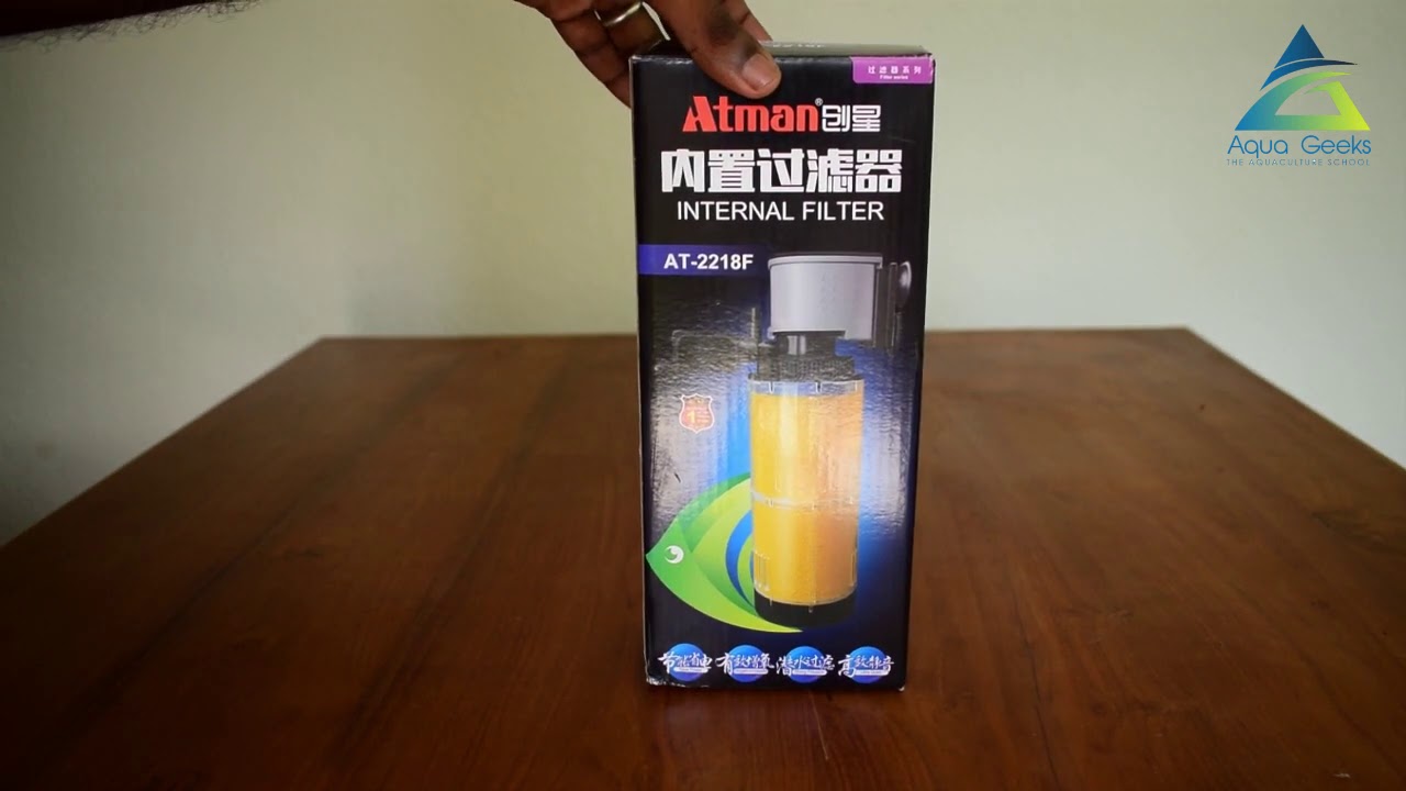 Internal Atman Filter | At 2218F | 650 L/h | - YouTube