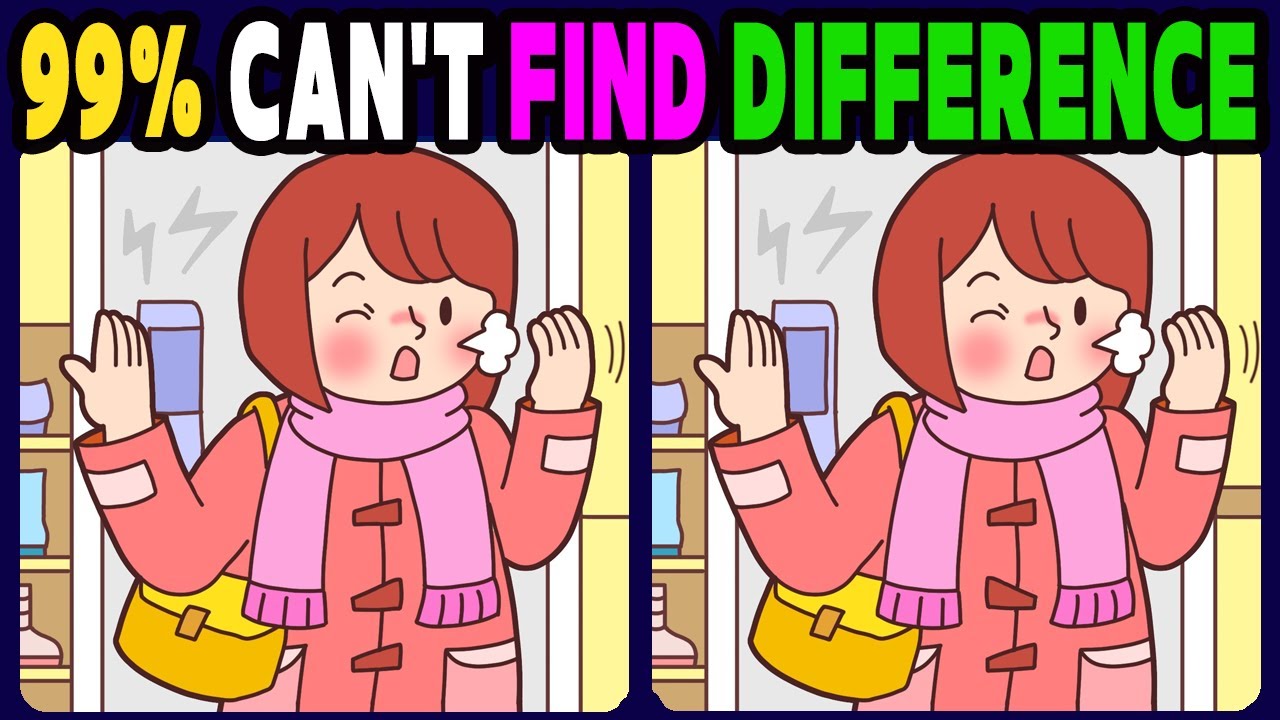 【Spot the difference】99% can't find difference【Find the difference】352 ...
