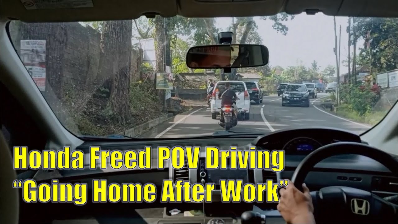Honda Freed POV Driving - Going Home After Work - YouTube